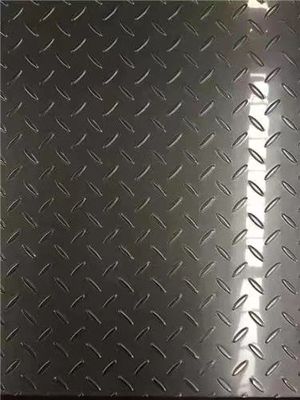 Cold Rolled Pattern Steel Plate AISI Standard 1-200mm Thickness