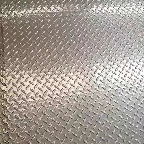0.5mm Steel Pattern Plate Astm A786 Pattern 4 Diamond Pattern Stainless ...