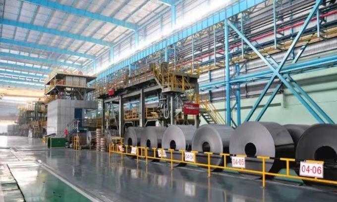 China Wuxi Deruifeng Metal Technology Co., LTD factory production line